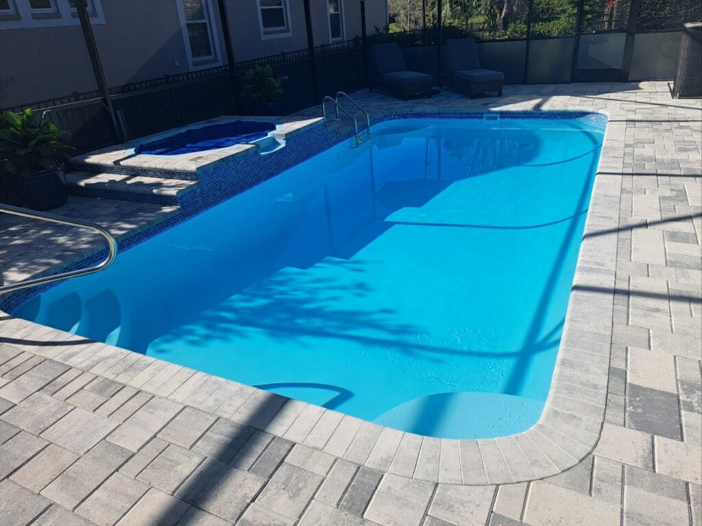 Tropical - 12’2″x24’x3-6′ - Pettit Fiberglass Pools Tampa Bay