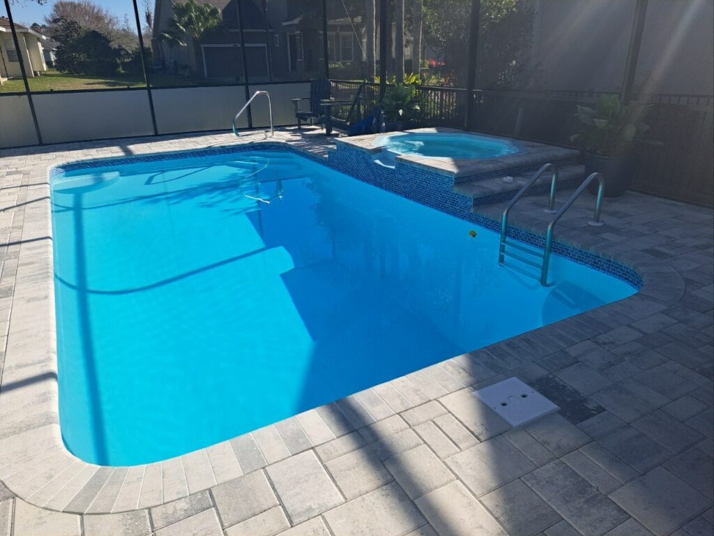 Tropical - 12’2″x24’x3-6′ - Pettit Fiberglass Pools Tampa Bay