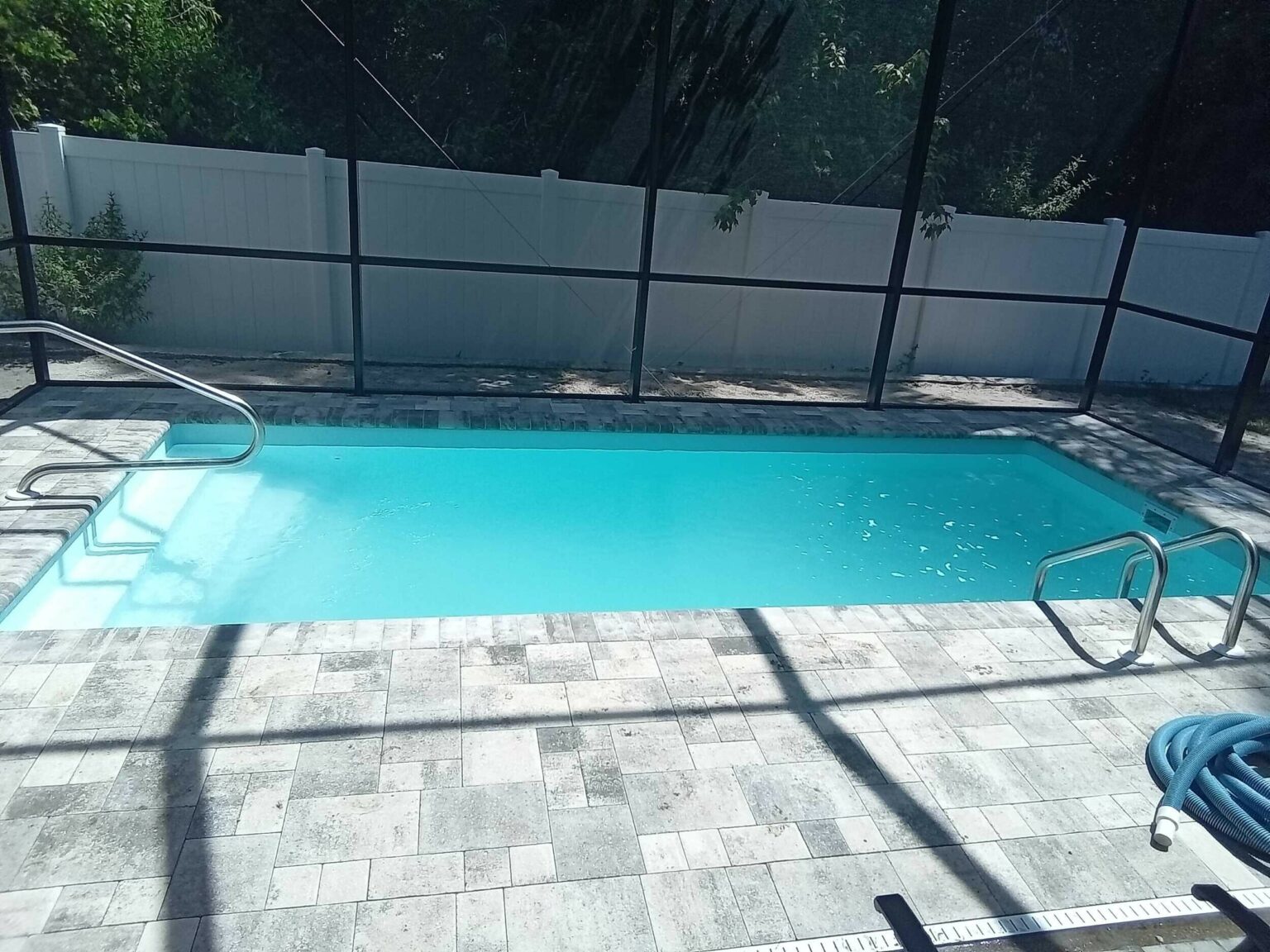 Adamas:819 - 8’2″x19’1″x3-5′ - Pettit Fiberglass Pools Tampa Bay
