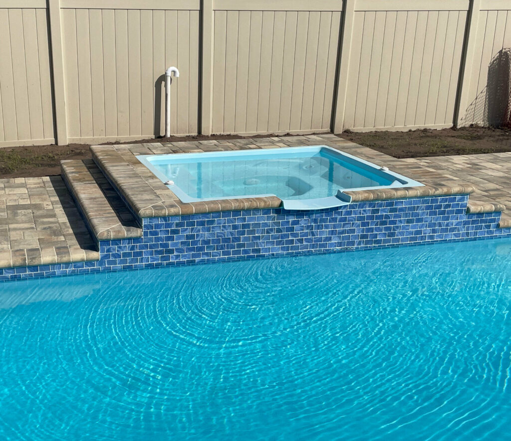 Waterline Tile Pool - Pettit Fiberglass Pools Tampa Bay